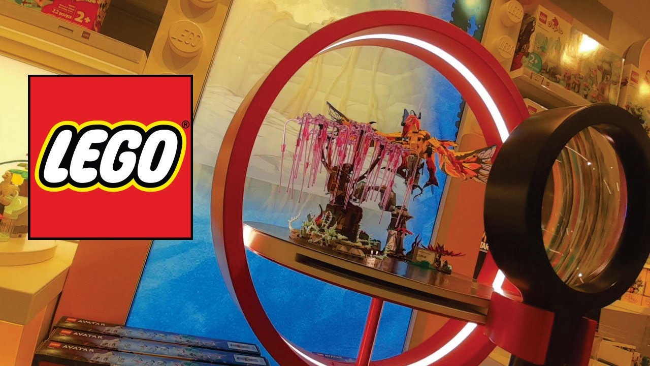 Visitando la Lego Store - YouTube