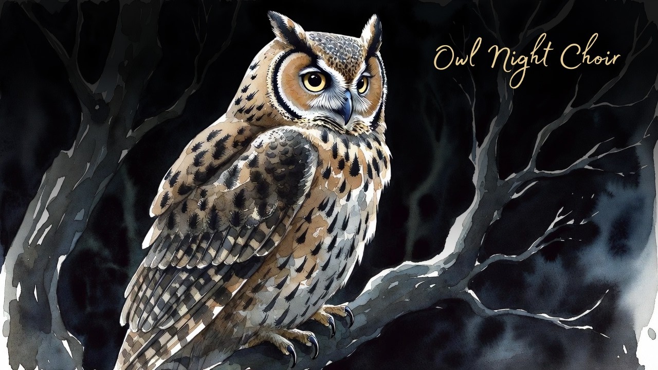 Owl Night Choir | Deep Forest Night Sounds for Sleep - YouTube