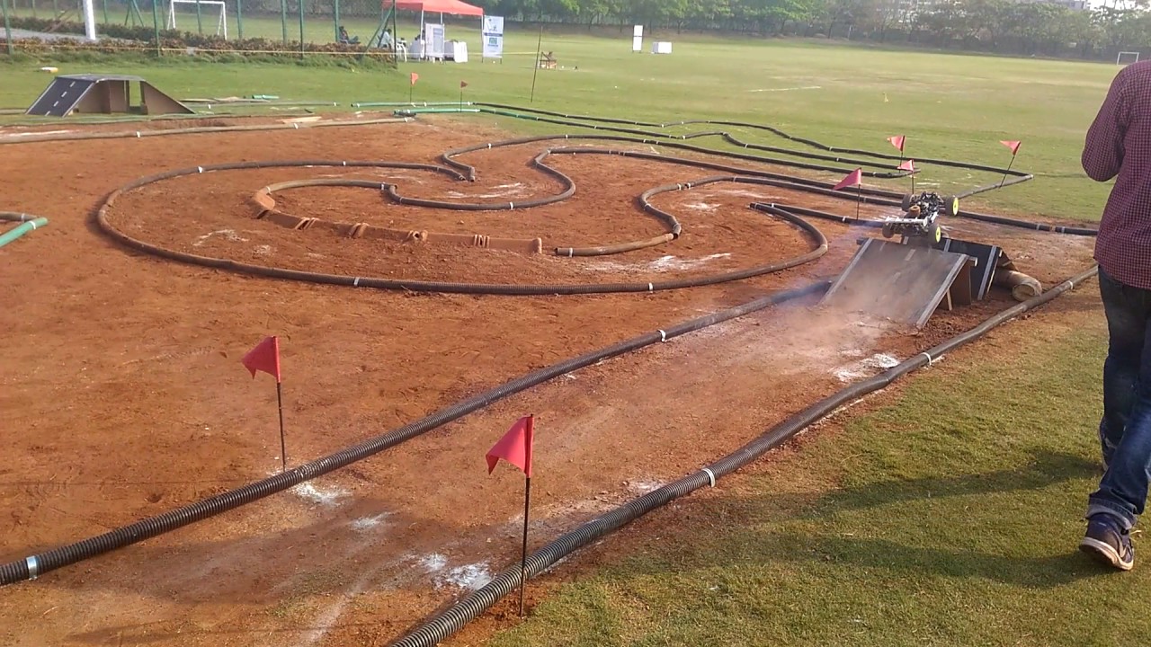RC nitro racing at MIT Pune - YouTube