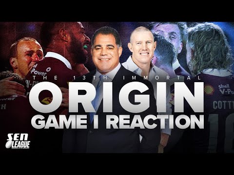 Mal Meninga and Jimmy Smith recap Game I of Origin - SEN The Throwdown ...