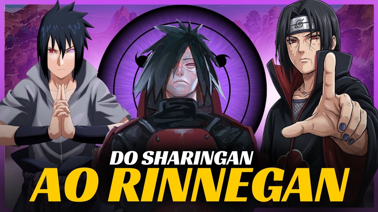 Do Sharingan ao Rinnegan: A Evolução do Olho Mais Poderoso de Naruto ...