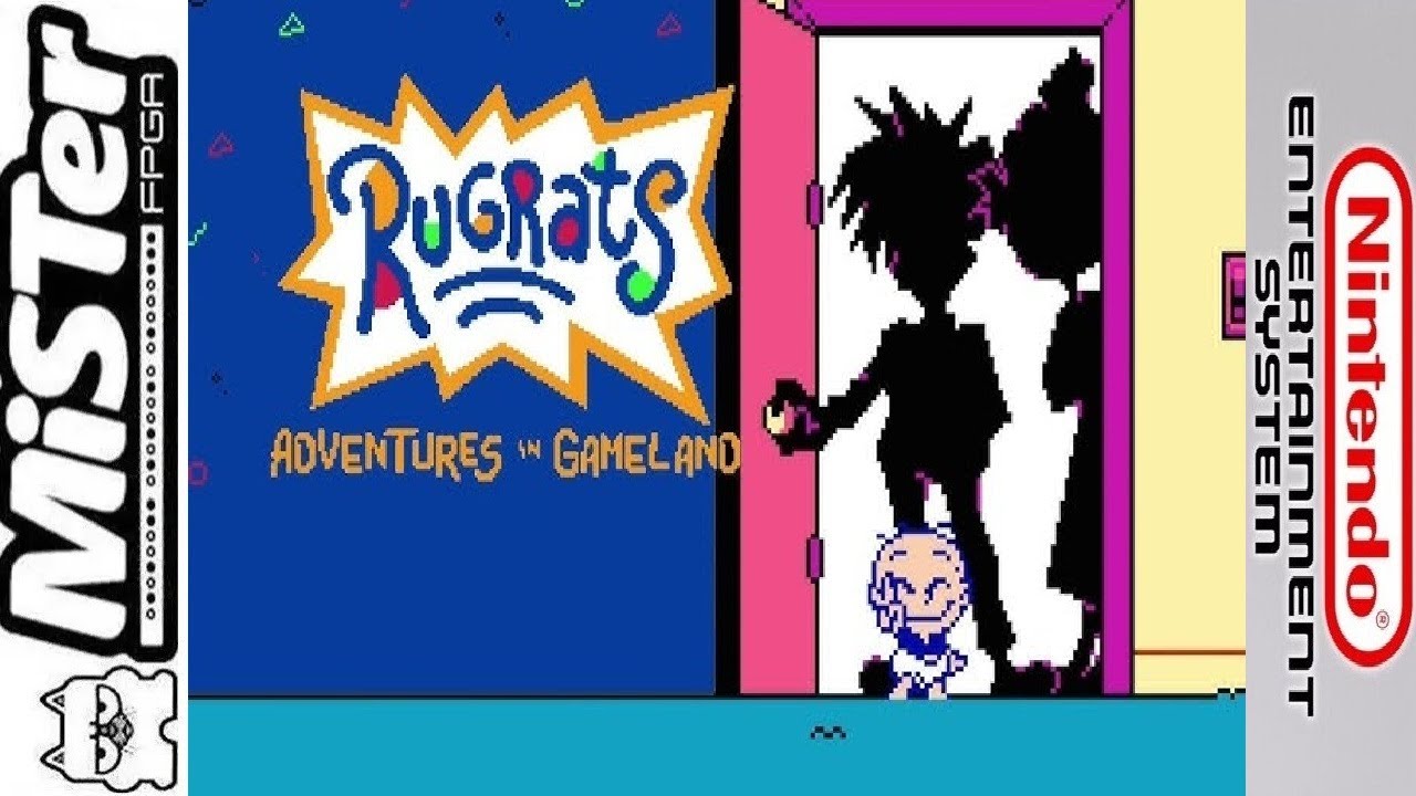 Rugrats: Adventures in Gameland--NES NEW Game (MiSTer FPGA) RetroTINK ...