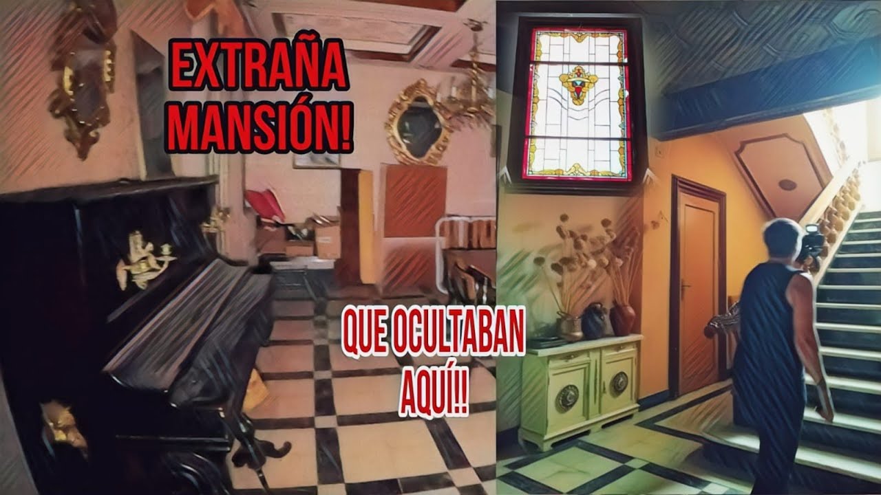 UNA MANSION? algo EXTRAÑO OCULTABAN AQUELLAS PAREDES! URBEX WOMAN - YouTube