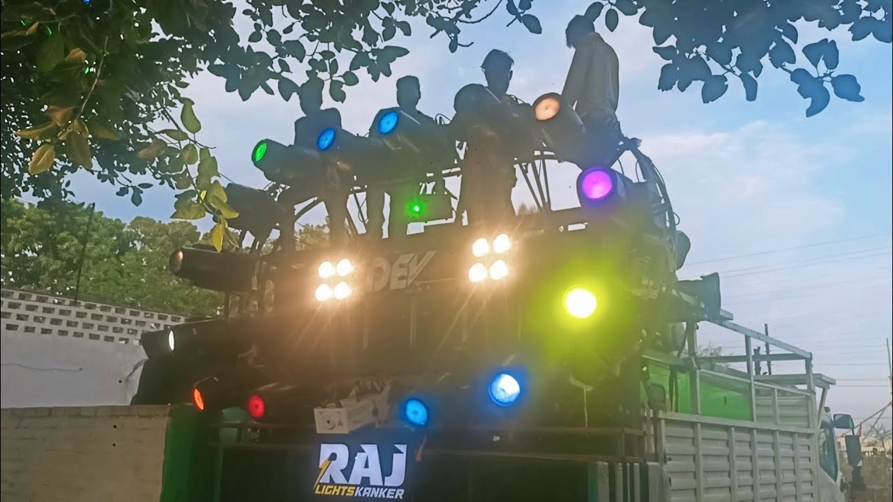 Dev audio professional 8 bass Barat setup nayapara sound check... - YouTube