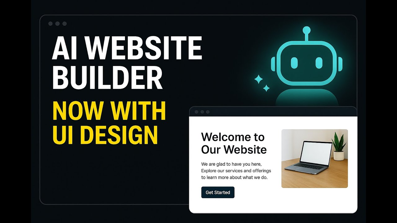 Designing a Modern UI for the AI Website Builder | Turn Your Terminal ...