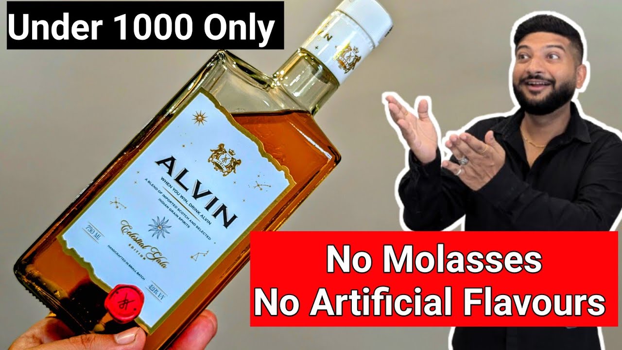 Whisky Without Molasses & Artificial Flavours | Alvin Whisky Review ...