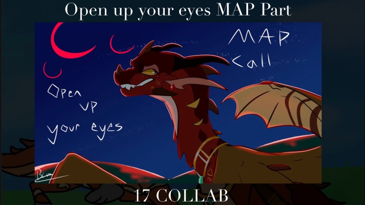 Open up your eyes | WoF MAP Part | COLLAB With @milkshook9497 | for ...