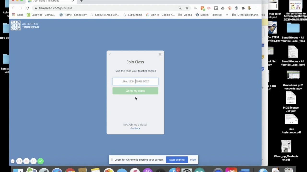 How to Sign into Tinkercad Class - YouTube