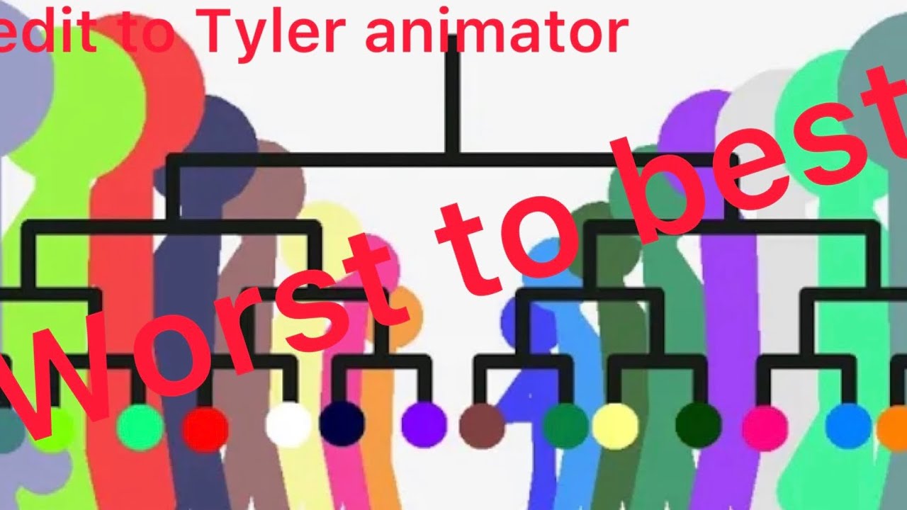 Tyler animators stick tournament round 1 fights ranked worst to best ...