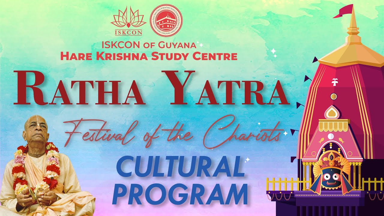 Ratha Yatra Cultural Program - YouTube