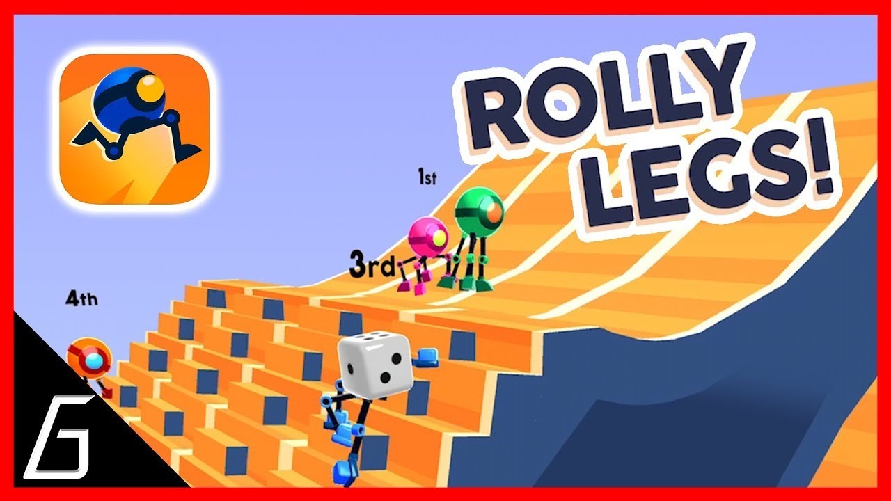 Rolly Legs - New All Level Gameplay Android,iOS - YouTube