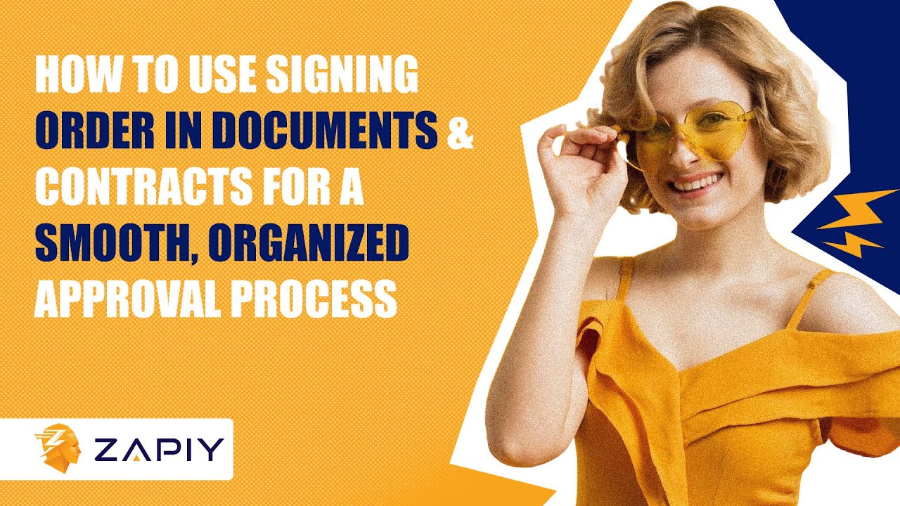 How to Use Signing Order in Documents & Contracts for a Smooth ...