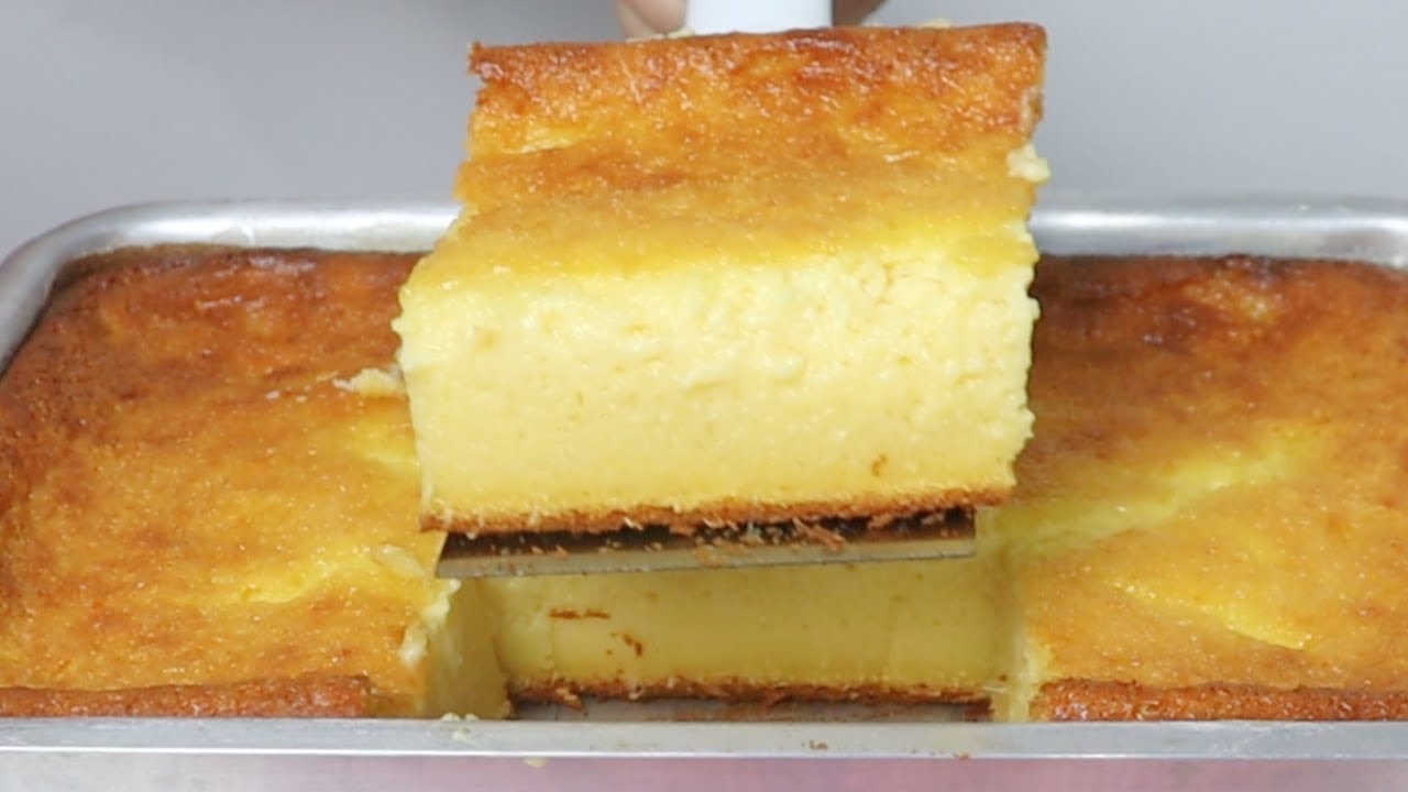 THE MOST CREAMY CORN CAKE EASY RECIPE - YouTube