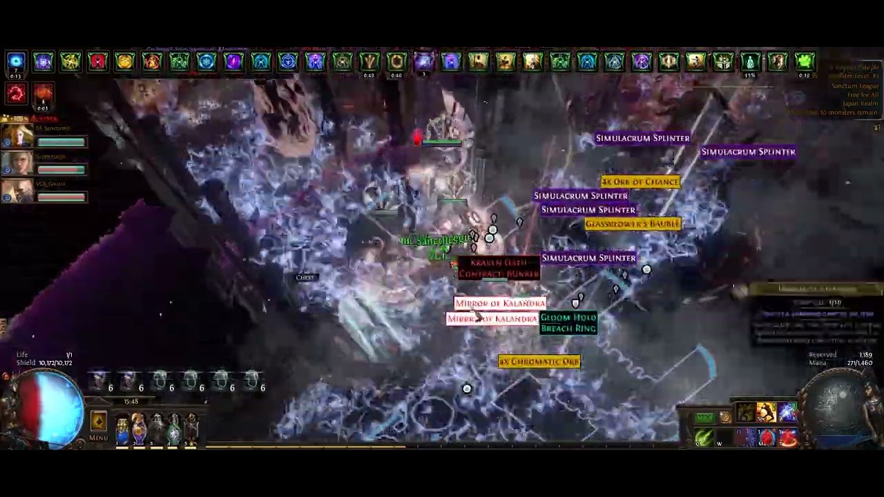 Path of Exile 2022 12 22 double mirror drop - YouTube