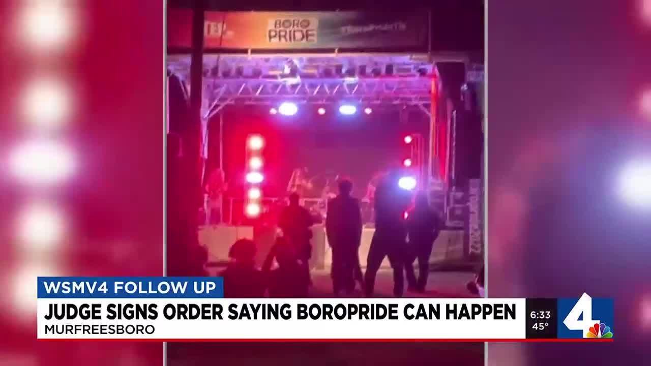 Judge signs order for Boro Pride Fest - YouTube