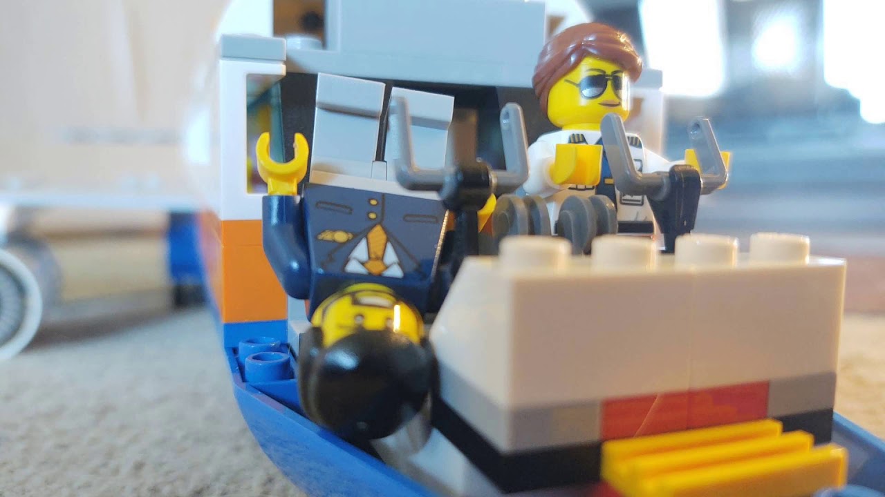 The Lego Plane Crash (A stop motion) - YouTube
