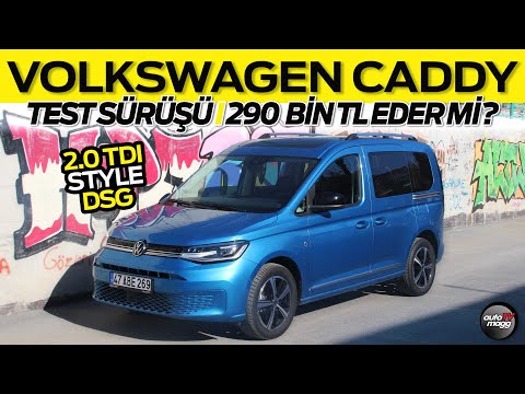 2021 yeni Volkswagen Caddy test sürüşü | 290 bin TL eder mi?