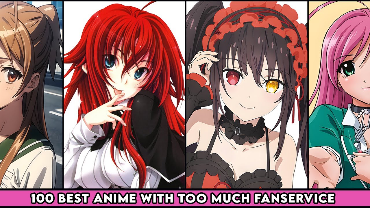 100 Best Anime With Too Much Fan Service - YouTube