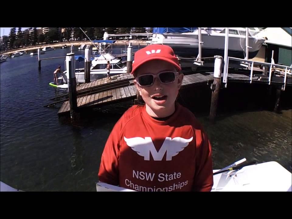 Manly Junior Sailing The Centreboard - YouTube