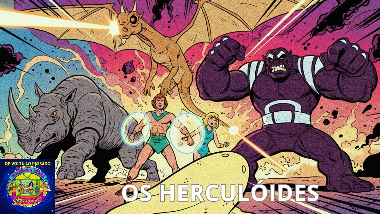 Os Herculóides em A Ameaça dos Piratas Cósmicos - YouTube