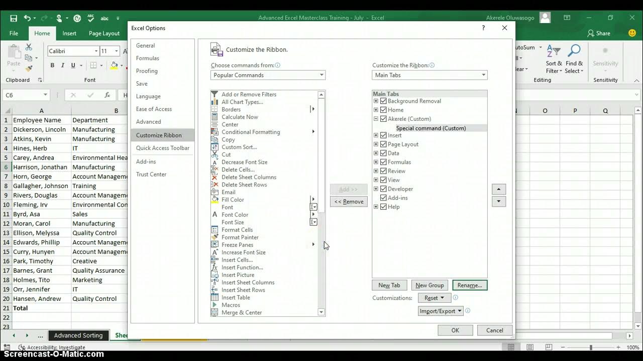 How to Use Auto format in Excel - YouTube