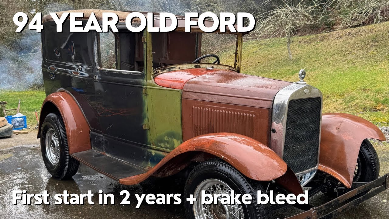 We dragged our 1931 Model A back out of the barn and got it back on the ...