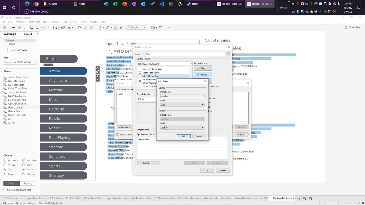 How to make a Modern Themed Dashboard in Tableau Desktop - Part 3 ...