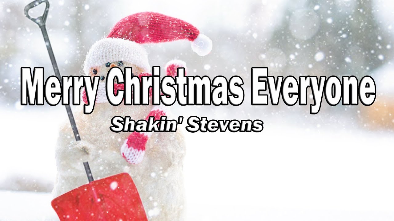 Shakin' Stevens - Merry Christmas Everyone (Lyrics) - YouTube
