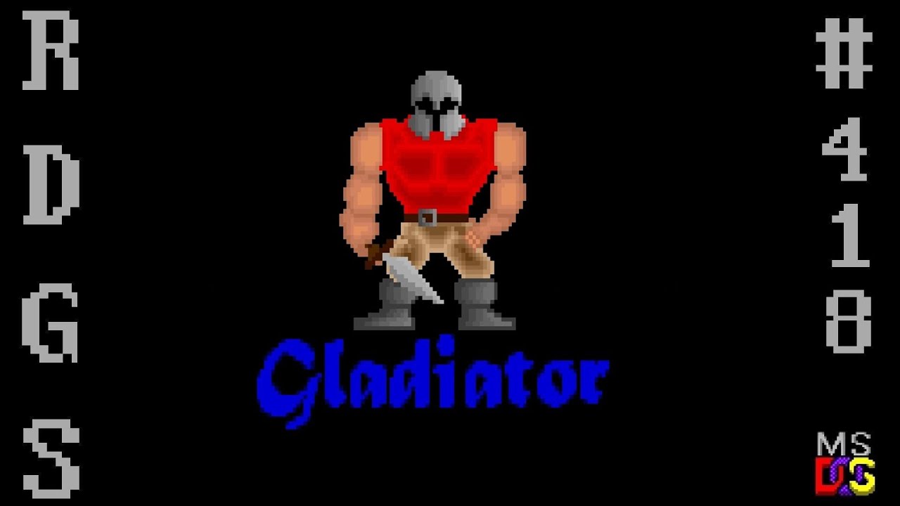 Random DOS Game Show #418: Gladiator (1995) - YouTube