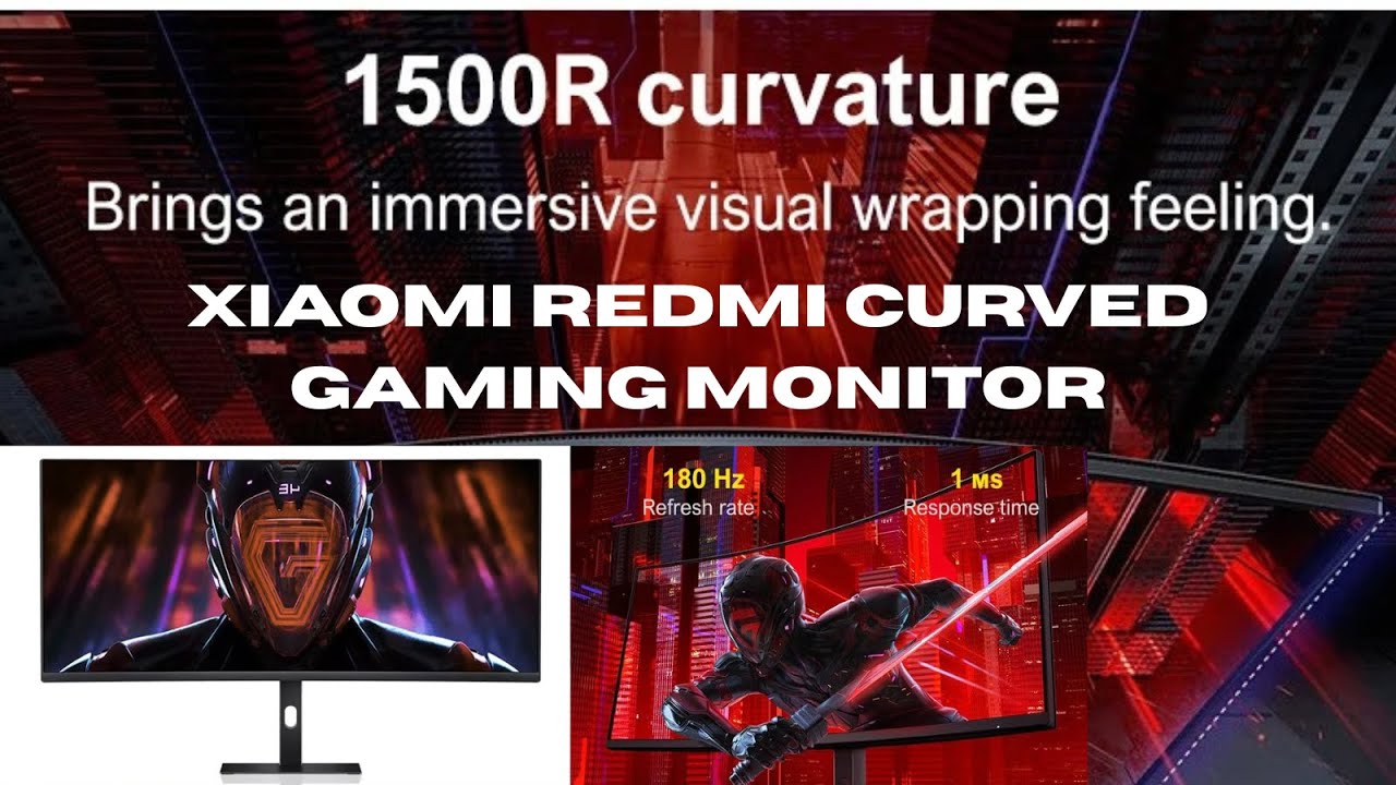 Xiaomi Redmi Curved Gaming Monitor G34WQ Review – 34'' 180Hz WQHD Beast ...