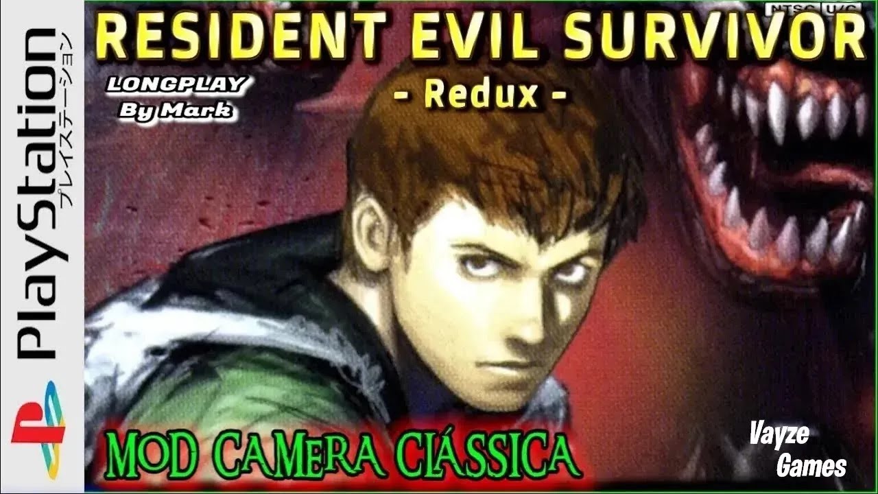 RESIDENT EVIL SURVIVOR Mod de Camera Clássica do Playstation (PS1 ...