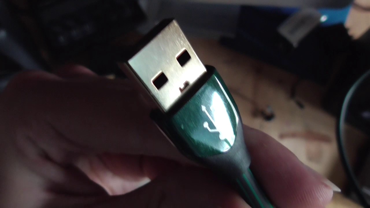 AudioQuest Forest USB A-B & A-Mini Cable Unboxing and Testing - YouTube