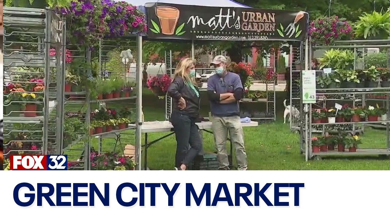 Green City Market returns for the spring, extends outdoor season - YouTube
