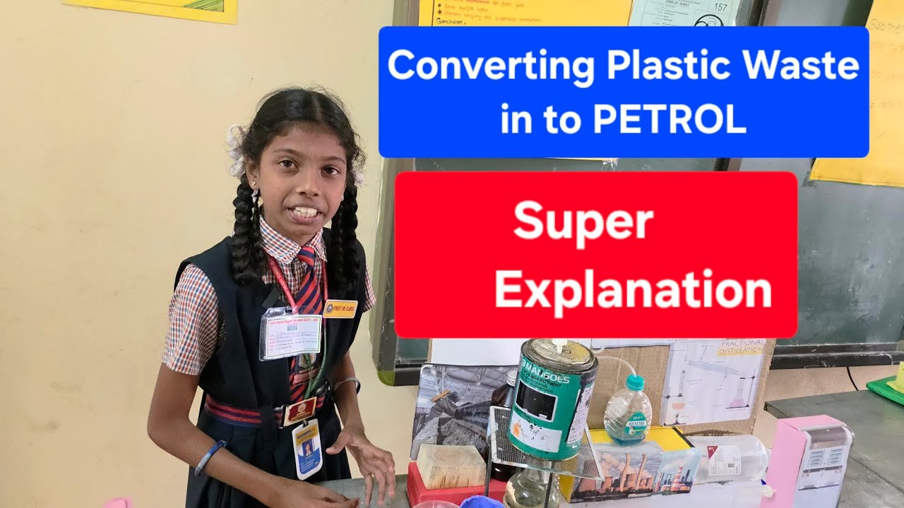 CONVERTING PLASTIC WASTE IN TO PETROL - YouTube