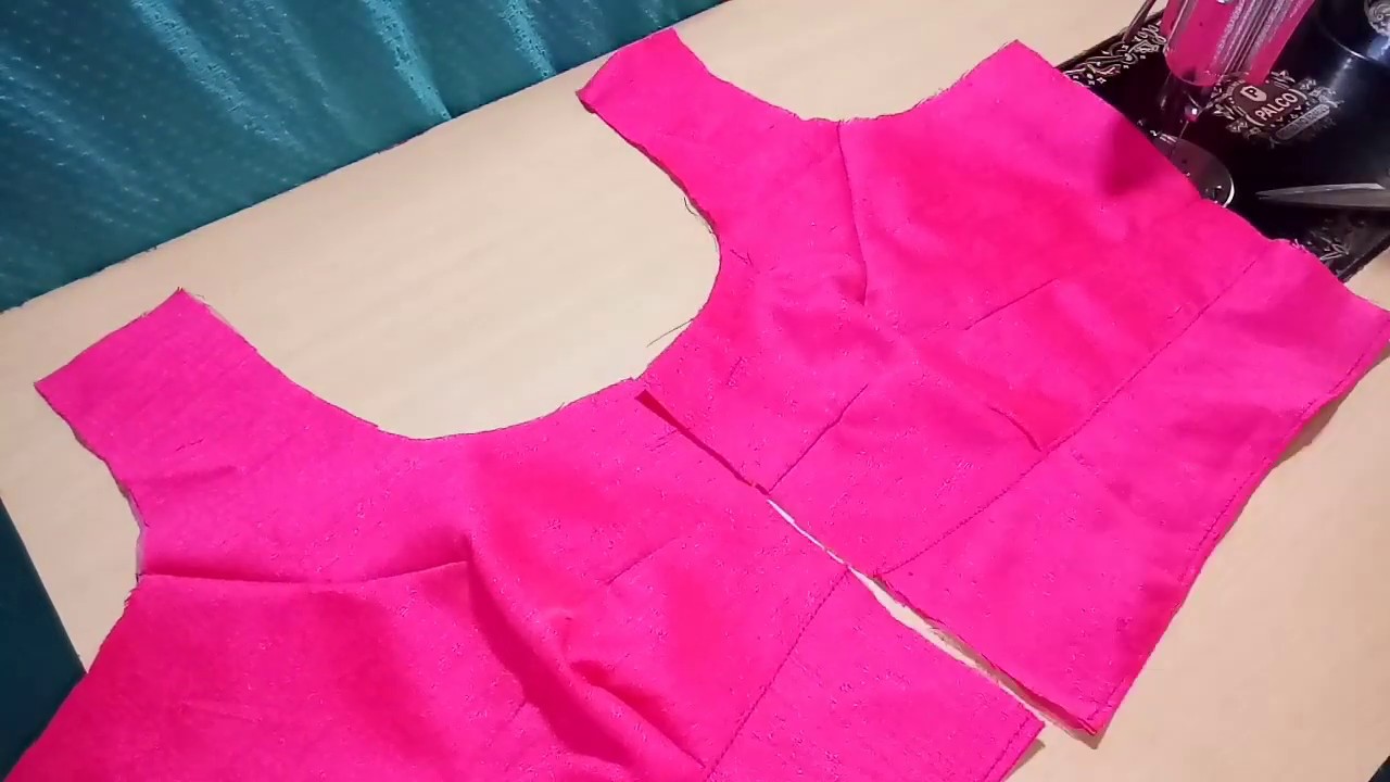 Belt Blouse Stitching || Full Explanation ||34 Size belt blouse || AtoZ ...