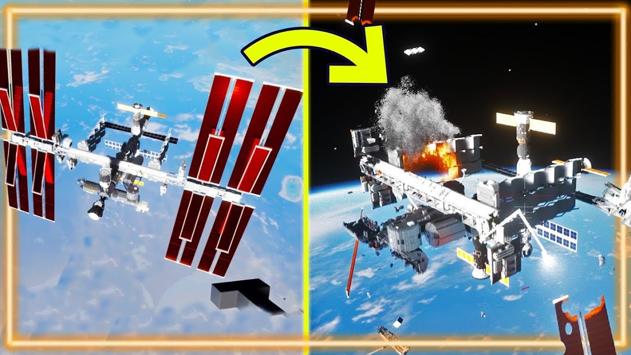 Destroying the International Space Station | Teardown (Modded) - YouTube
