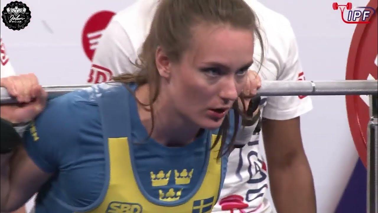 Vilma Olsson - 5th Place 517.5kg Total*WR* - 76kg Class 2022 IPF World Women's Classic - YouTube