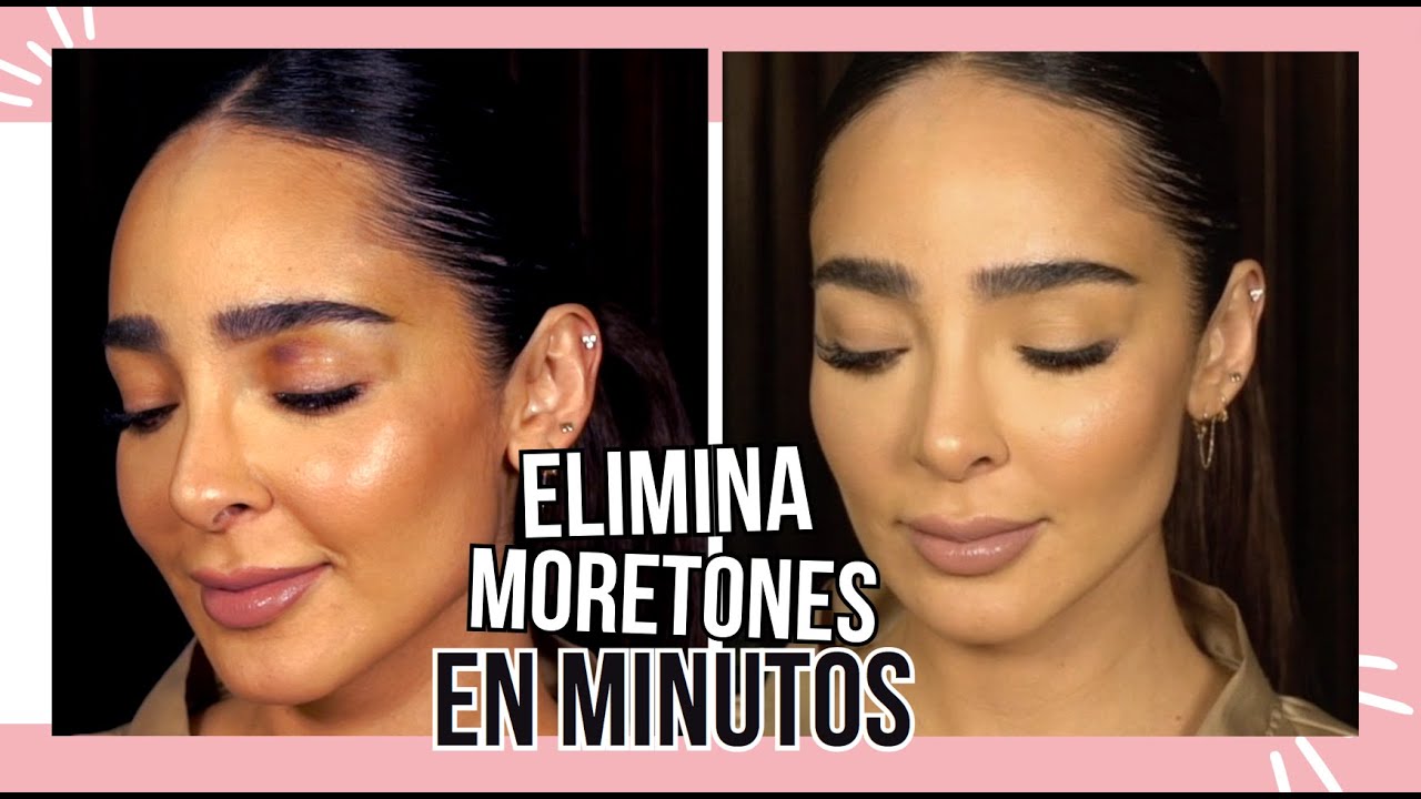 MAQUILLAJE PARA MORETONES E IMPERFECCIONES CON MANELYK (EN MINUTOS ...