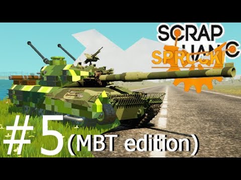 Sprocket - My Scrap Mechanic designs #5 (MBT edition) - YouTube