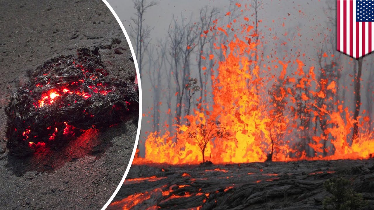 Ledakan lava: pria Hawai terkena cipratan lahar pada kakinya - TomoNews ...