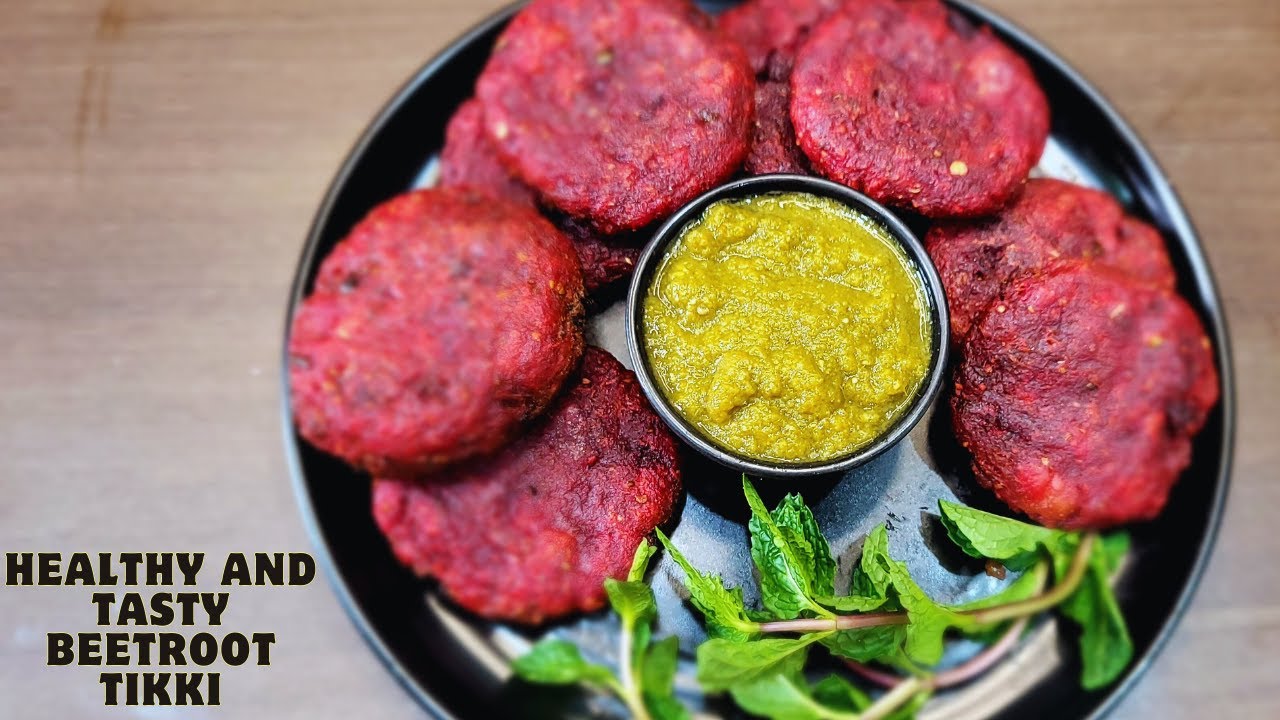 Healthy and Tasty Beetroot Tikki || How to make Beetroot Tikki at Home |Beetroot Cutlet Recipe ...