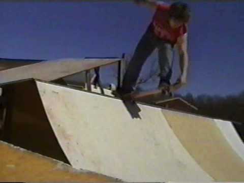 More Skateboarding on Homemade/Backyard Skate Park - YouTube