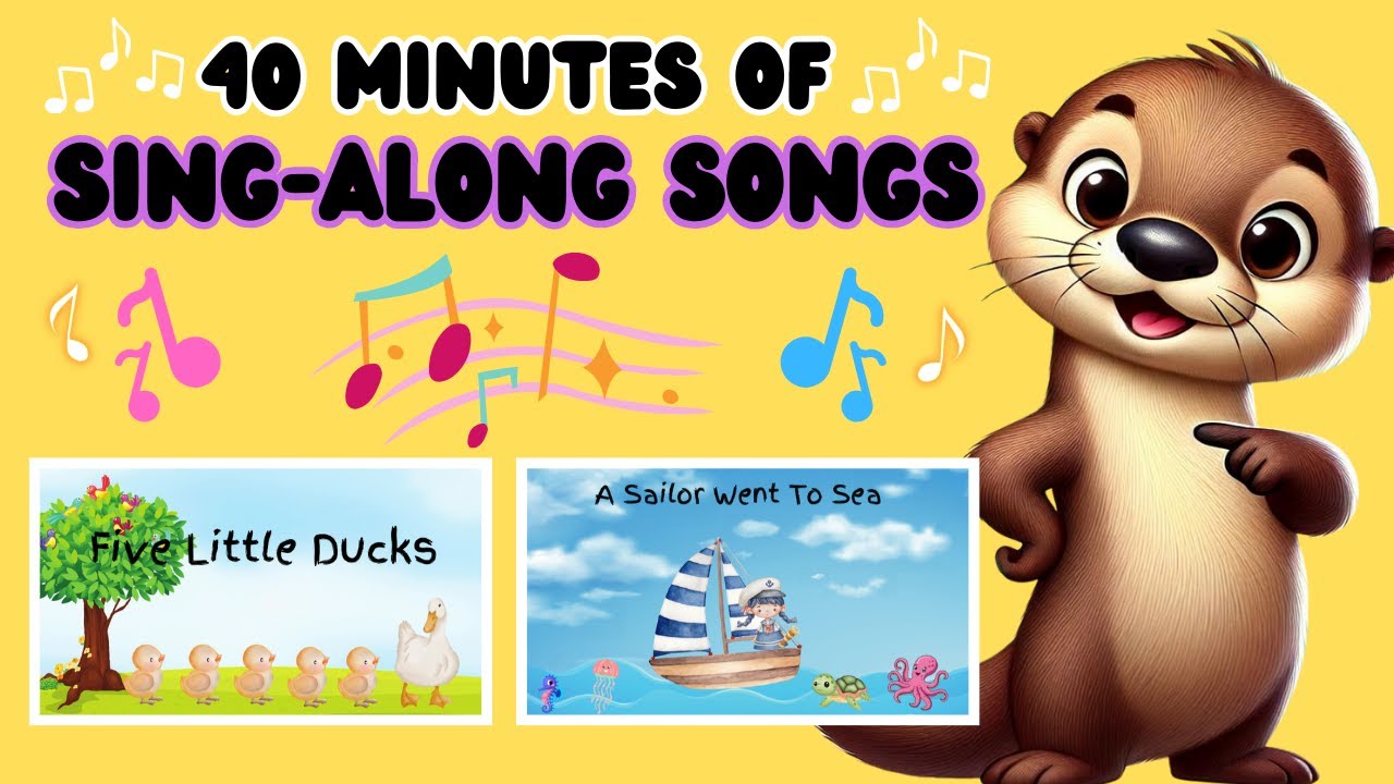 SING ALONG SONGS | Nursery Rhymes | SIMPLE Animations | Classic Songs ...