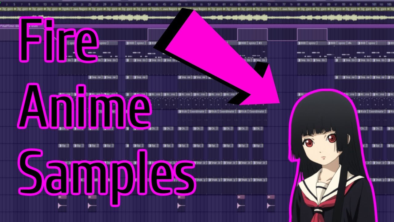 Making a fire beat with ANIME sample! (FL STUDIO) - YouTube