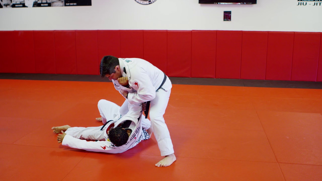 Headlock Defense Pulled Backwards - YouTube