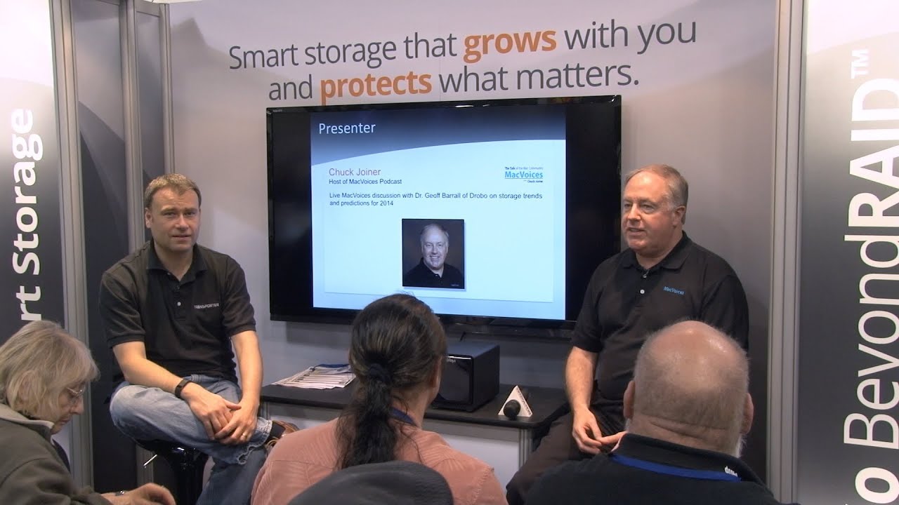 MacVoices #14092: Macworld - A Conversation with Geoff Barrall of Drobo ...