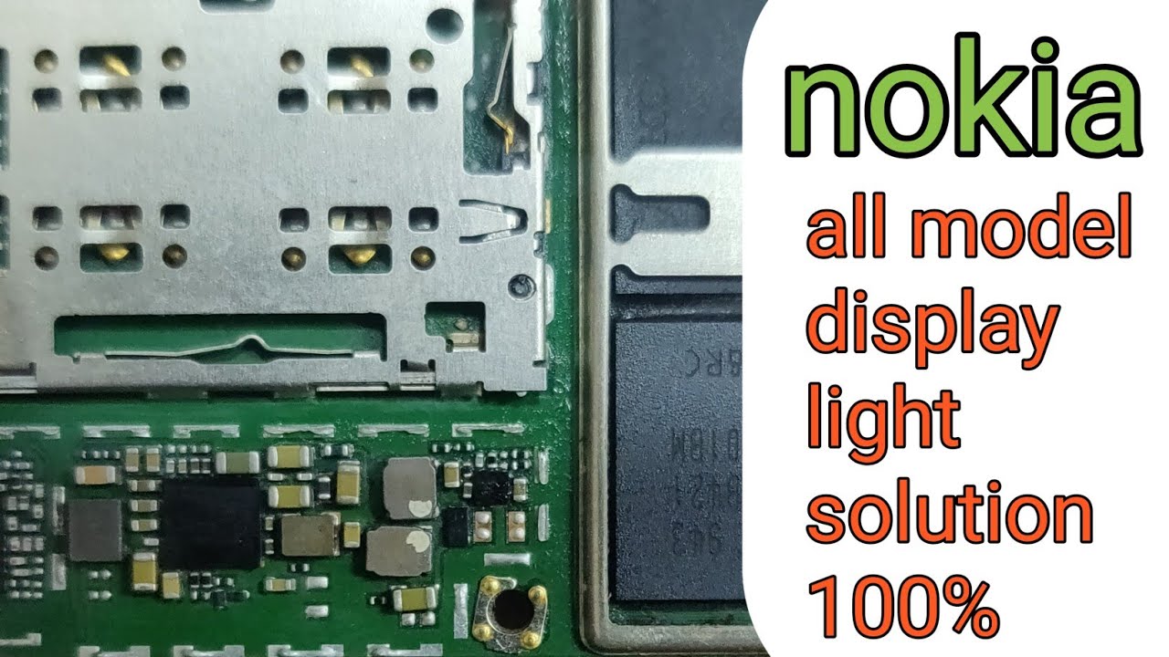 nokia 5 display light solution ||#mobile repairbd - YouTube