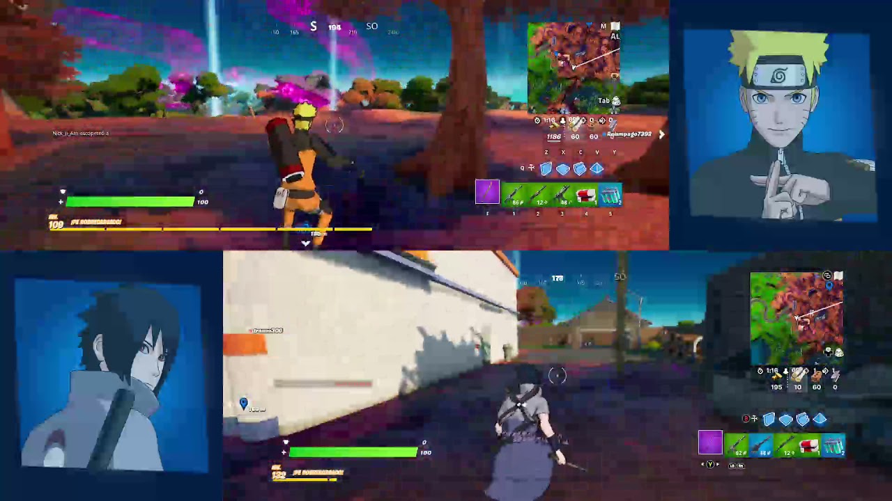 haciendo las nuevas misión de Kakashi sensei en fortnite - YouTube