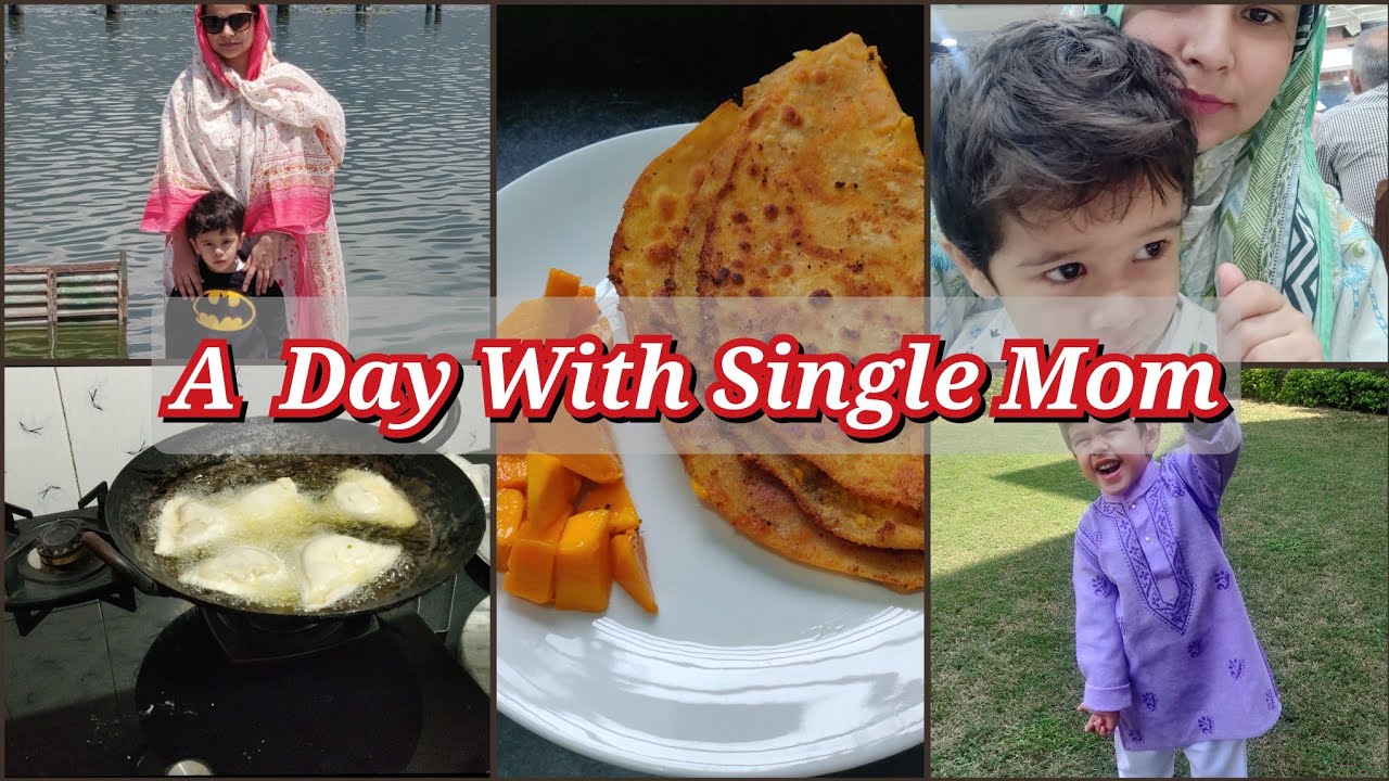 A Day With Single Mom | Single Mom routine | Life Of Single Mom 🙂 - YouTube