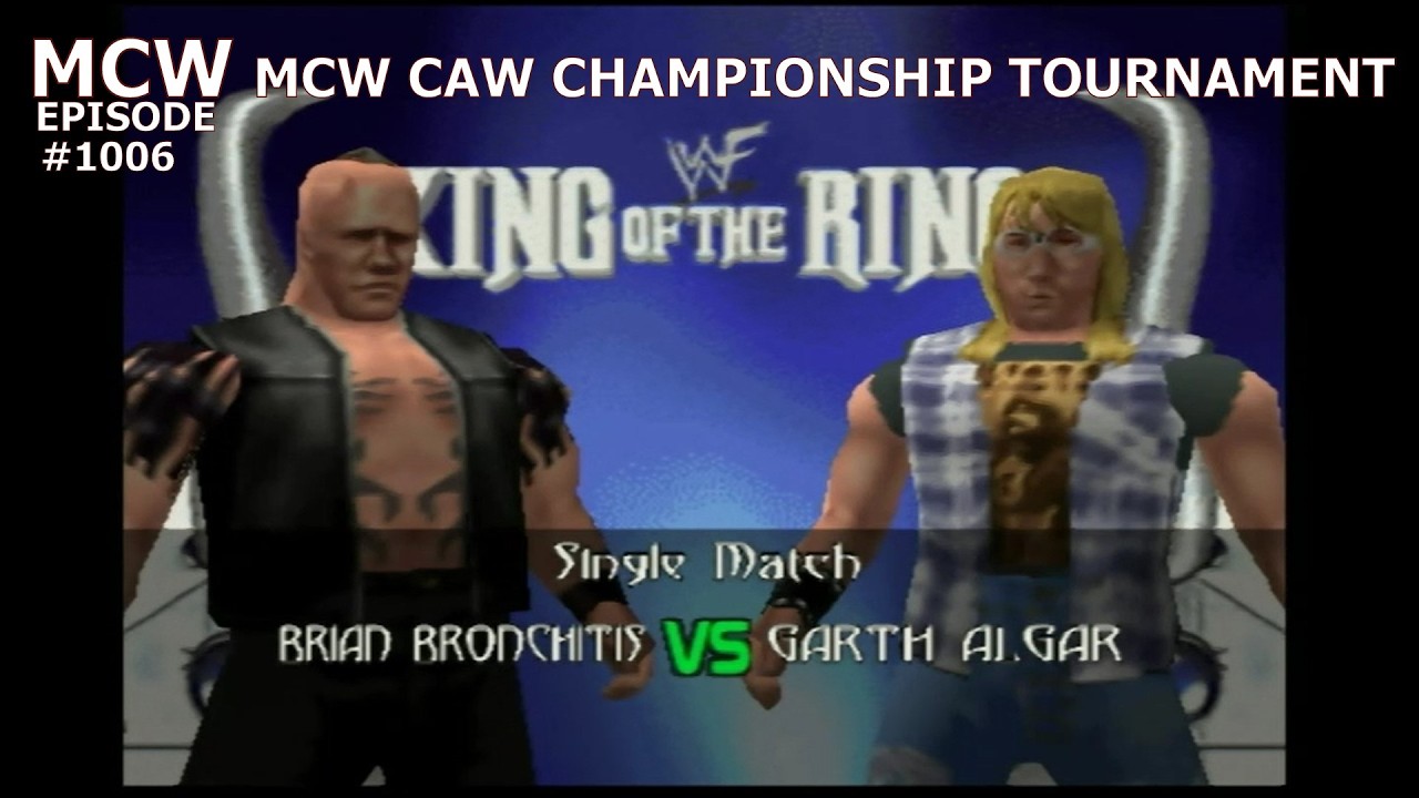 Brian Bronchitis vs. Garth Algar - MCW CAW Championship Tournament ...